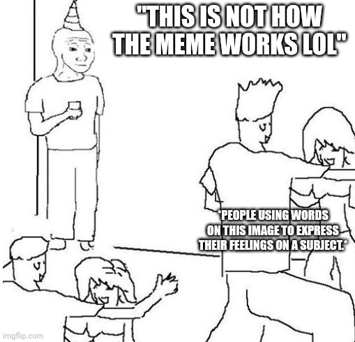 Guy in corner of party - Imgflip