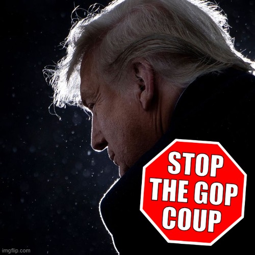 STOP THE GOP COUP! - Imgflip