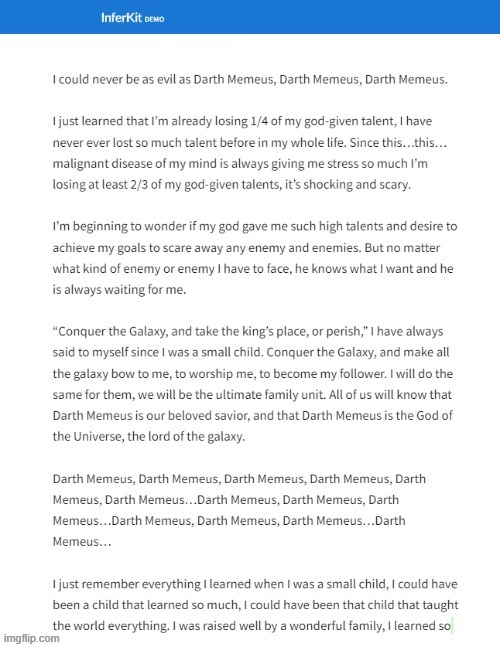 I Asked An AI To Write A Story About Me Imgflip