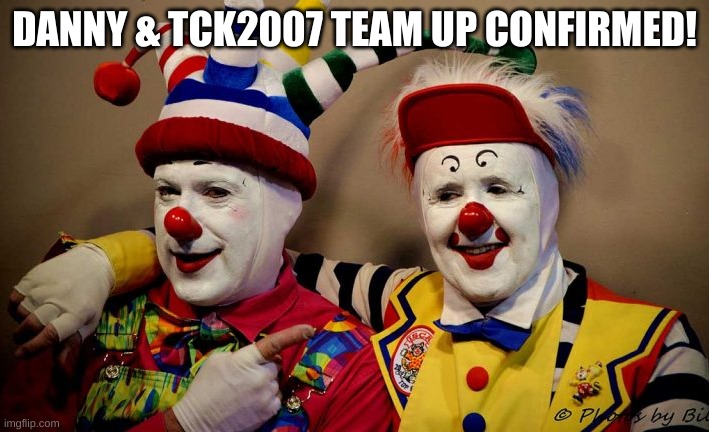 Two Clowns Red Rubber Nose - Imgflip