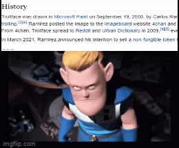 NOT TROLL FACE - Imgflip