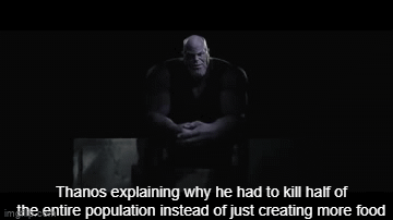 Grape man literally had infinite power but no brain cells - Imgflip