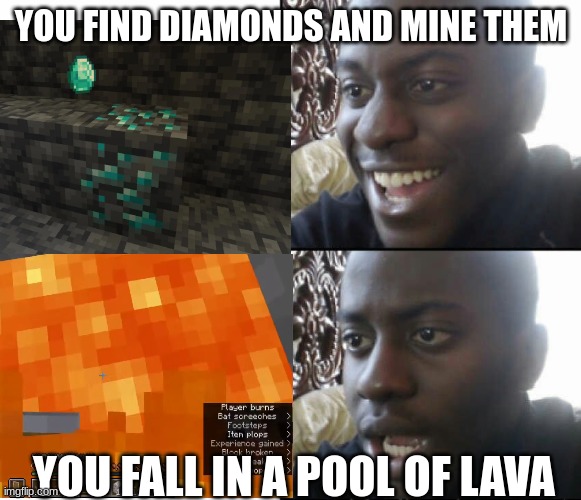 Black man happy sad - Imgflip