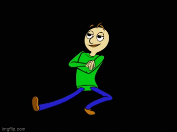 Baldi looks animated! - Imgflip
