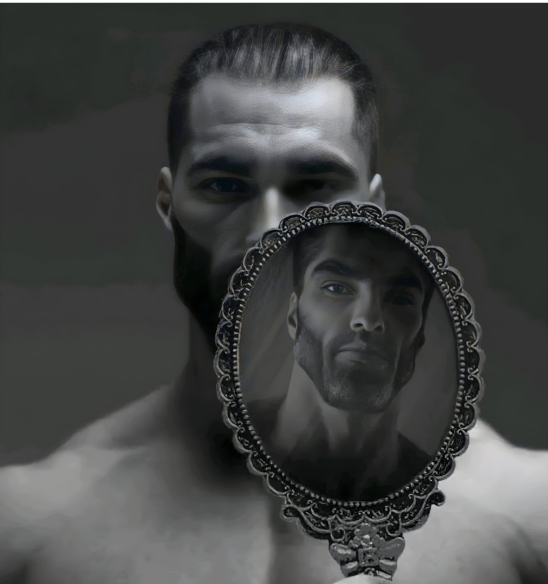 Gigachad Mirror Memes Imgflip
