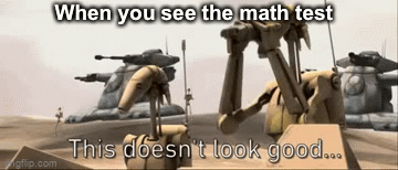 Image tagged in gifs,star wars,battle droid,math - Imgflip