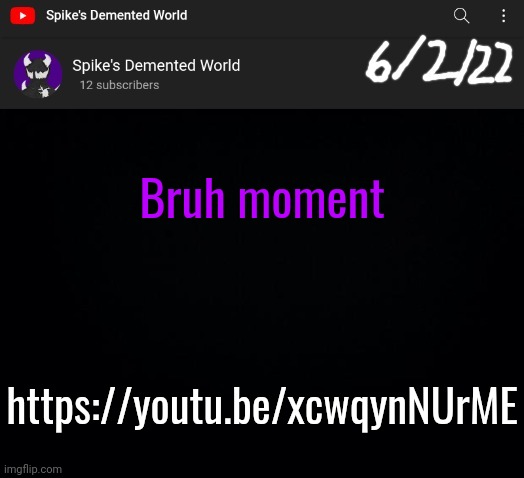 Spike Announcement Template - Imgflip