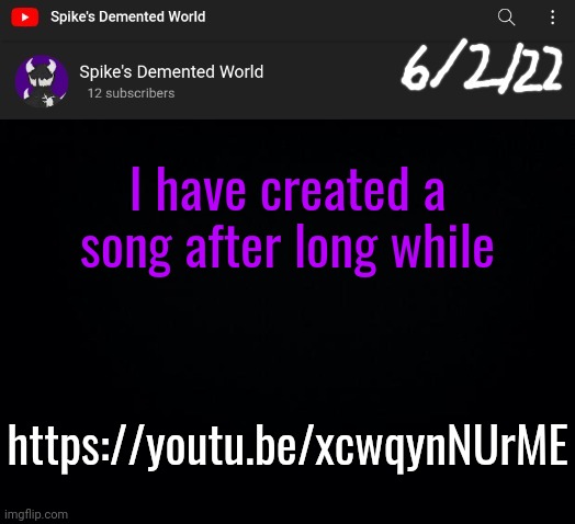 Spike Announcement Template - Imgflip