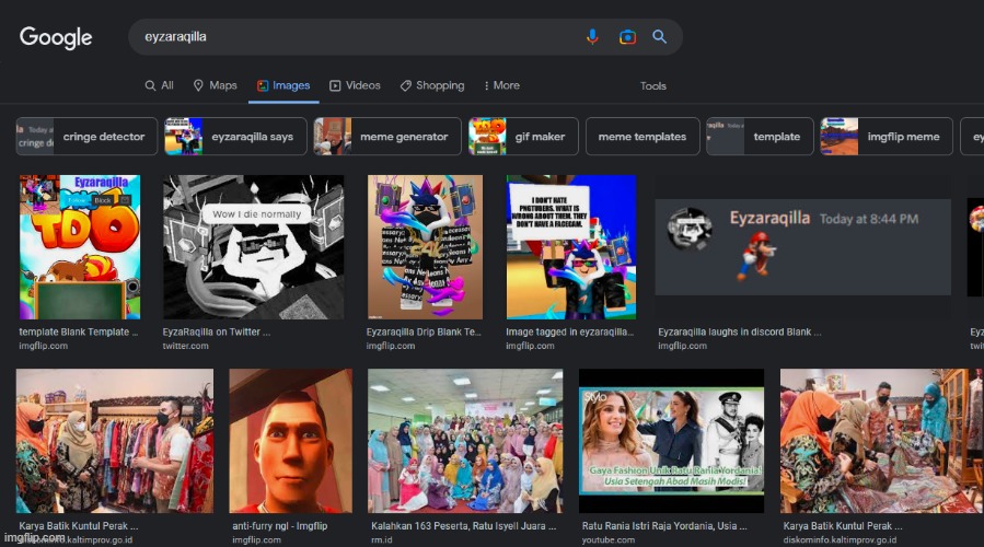 searching up msmg users in google (why am i this popular bruh) - Imgflip