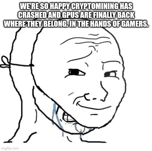 crying wojak mask - Imgflip