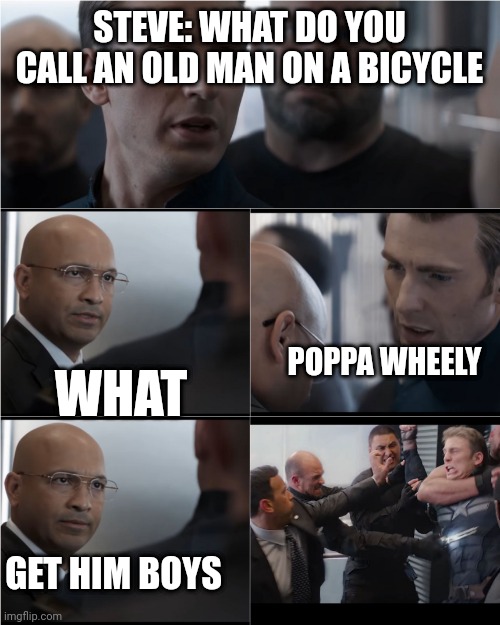 Captain America Bad Joke - Imgflip
