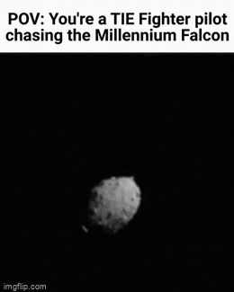 The Asteroid Chase - Imgflip