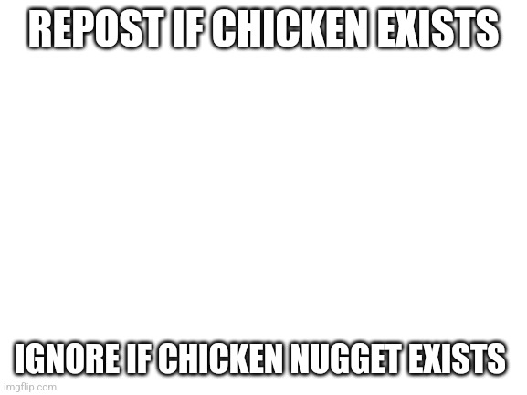 Blank White Template - Imgflip