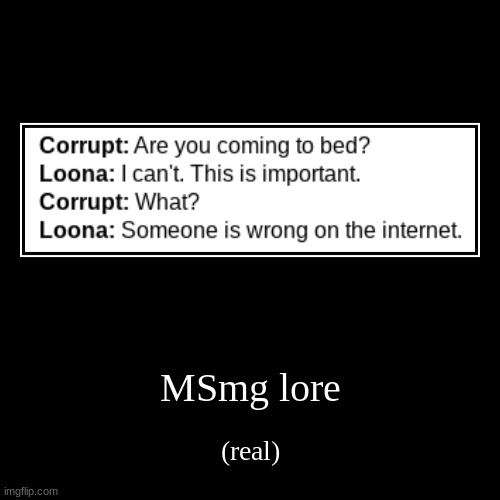 MSmg lore - Imgflip