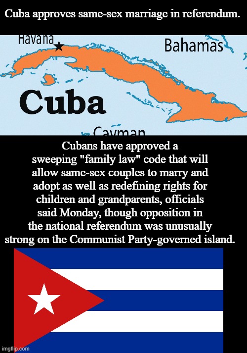 Cuba Approves Same Marriage Imgflip
