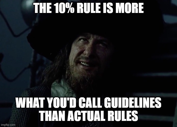 More Guidelines Than Actual Rules - Imgflip