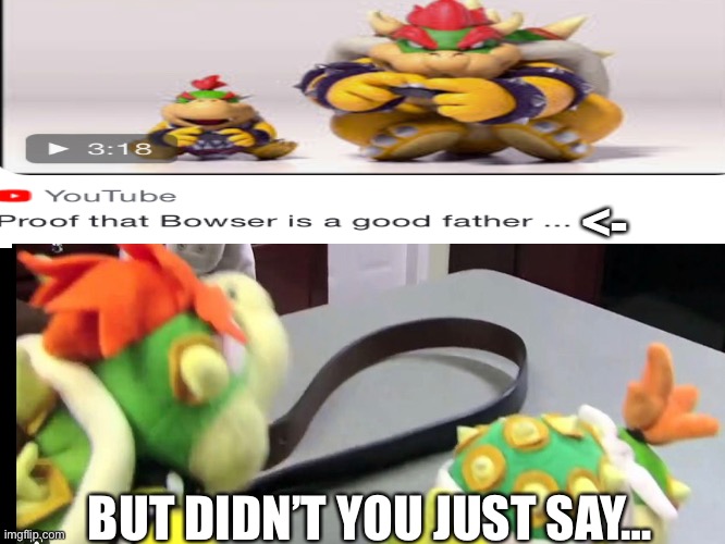 Is bowser a good father - Imgflip