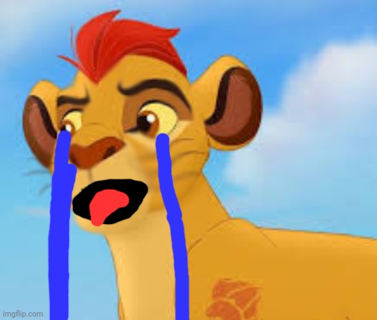 Crying kion crybaby - Imgflip