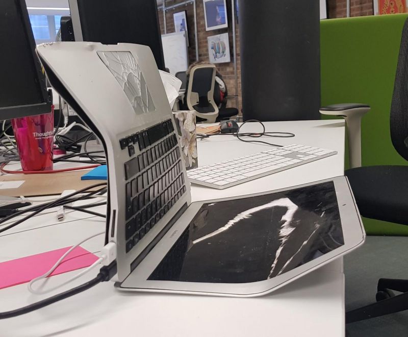 busted macbook Blank Template - Imgflip