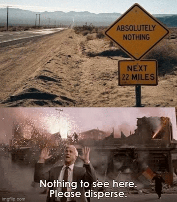 Nothing to see here - Imgflip