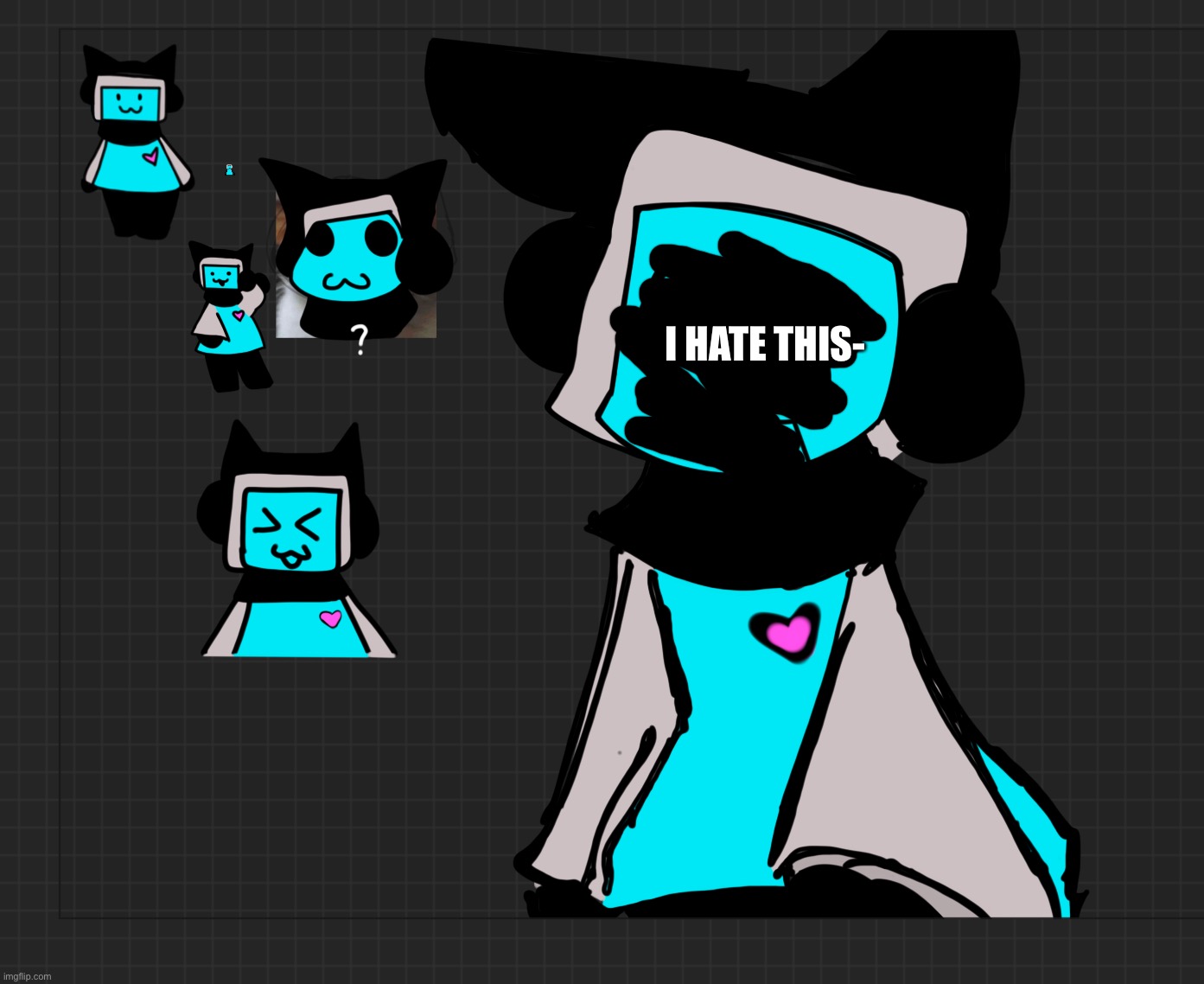 i tried to render him like twice and they both failed - Imgflip