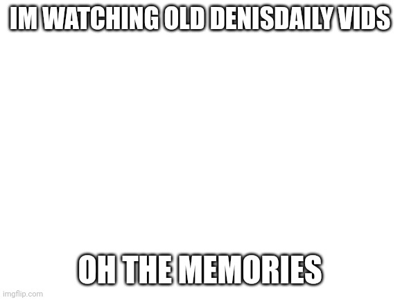 Blank White Template - Imgflip