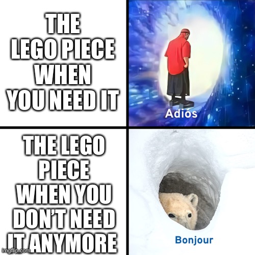 Adios Bonjour - Imgflip