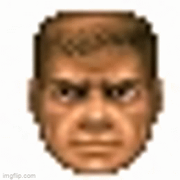 When Doomguy had too much COFFEE! - Imgflip
