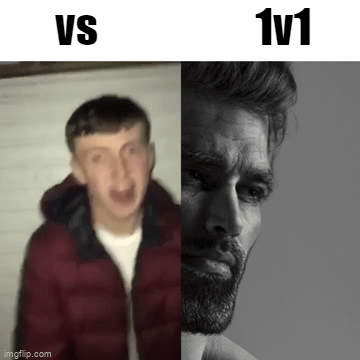 "vs me noob" - Imgflip