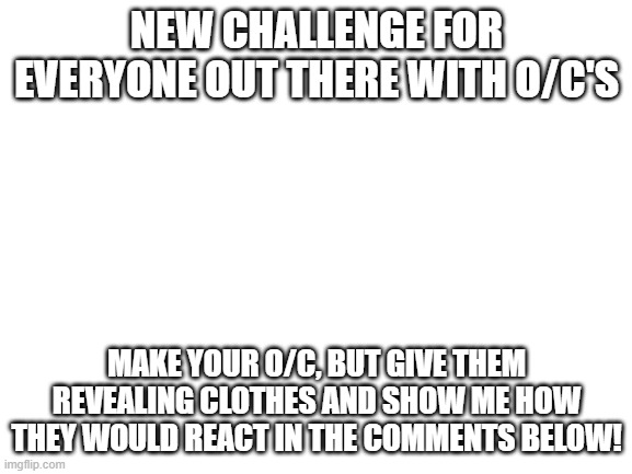 Blank White Template - Imgflip