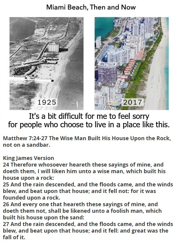 It's a bit difficult for me to feel sorry for people who choose to live ...