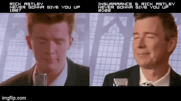 Get rick rolled - Imgflip