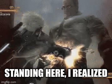 Standing here - Imgflip