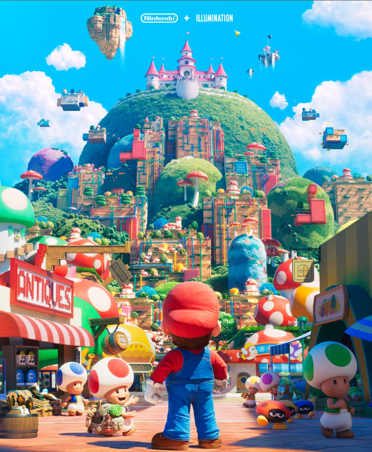 Mario Movie Poster Blank Template Imgflip