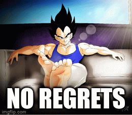 Vegeta Barefoot - Imgflip