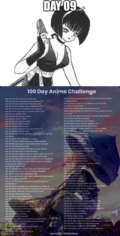 Image Tagged In 100 Day Anime Challenge Imgflip Image Tagged In 100 Day Anime Challenge Imgflip
