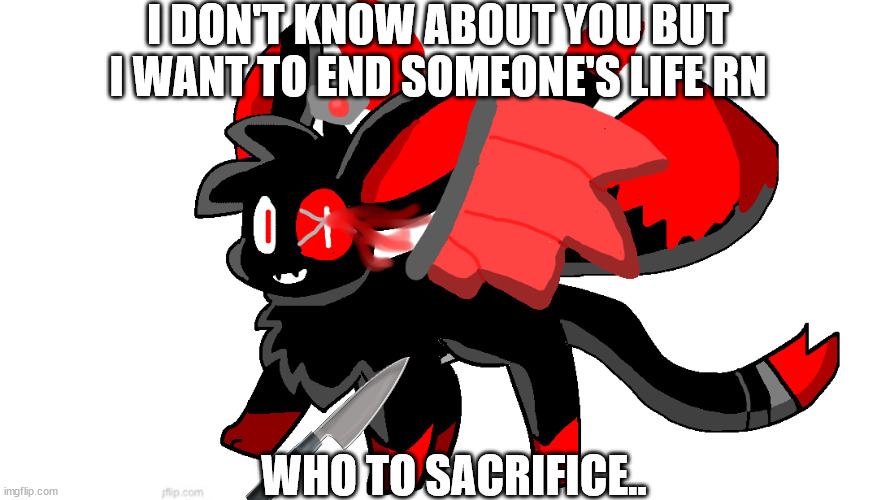 cute blood god sylceon - Imgflip