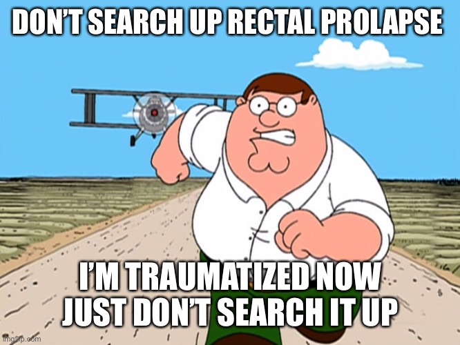 Peter Griffin running away - Imgflip