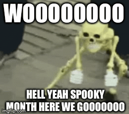 Hell Yeah Skeleton Gif