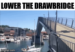 Lower the bridge - Imgflip