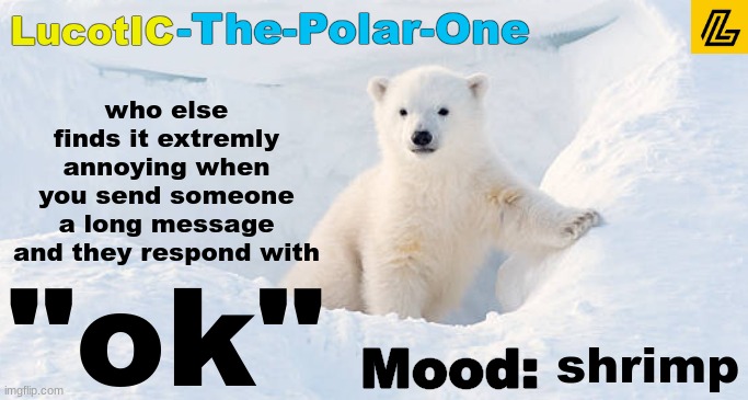 LucotIC announcement template 10# - Imgflip