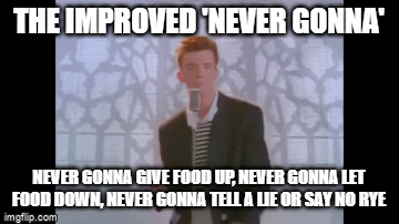 The improved version of the lyrics - Imgflip