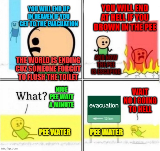 pee flood - Imgflip