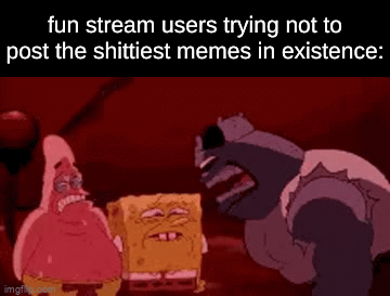 Spongebob and Patrick Goofy Goober theme song Challenge - Imgflip