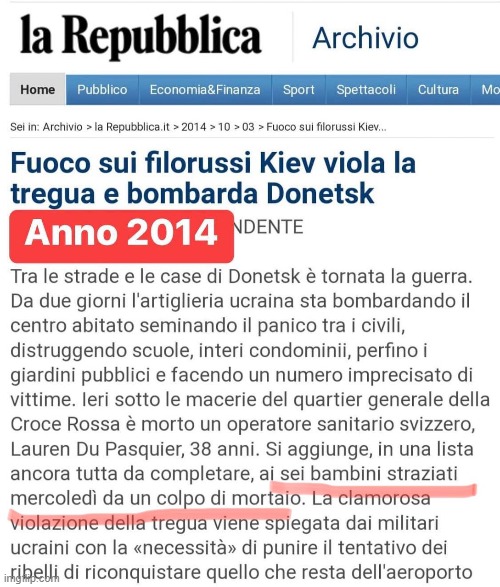 Quando Repubblica era filo-Putin