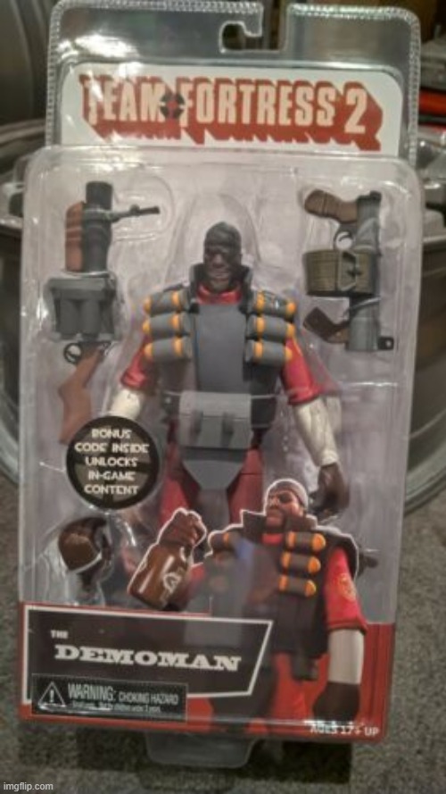 aw hell nah they turned demo into an action figure - Imgflip