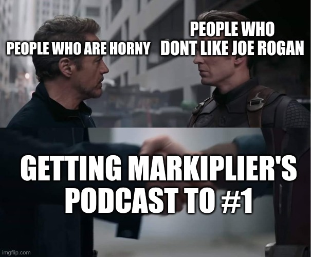 Steve and Tony Handshake - Imgflip