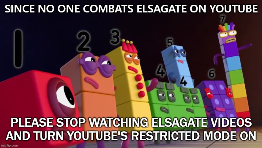 Angry Numberblocks - Imgflip