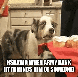 guys the rank is colonel - Imgflip