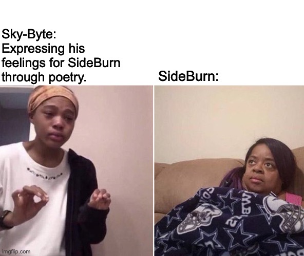 Me explaining to my mom - Imgflip
